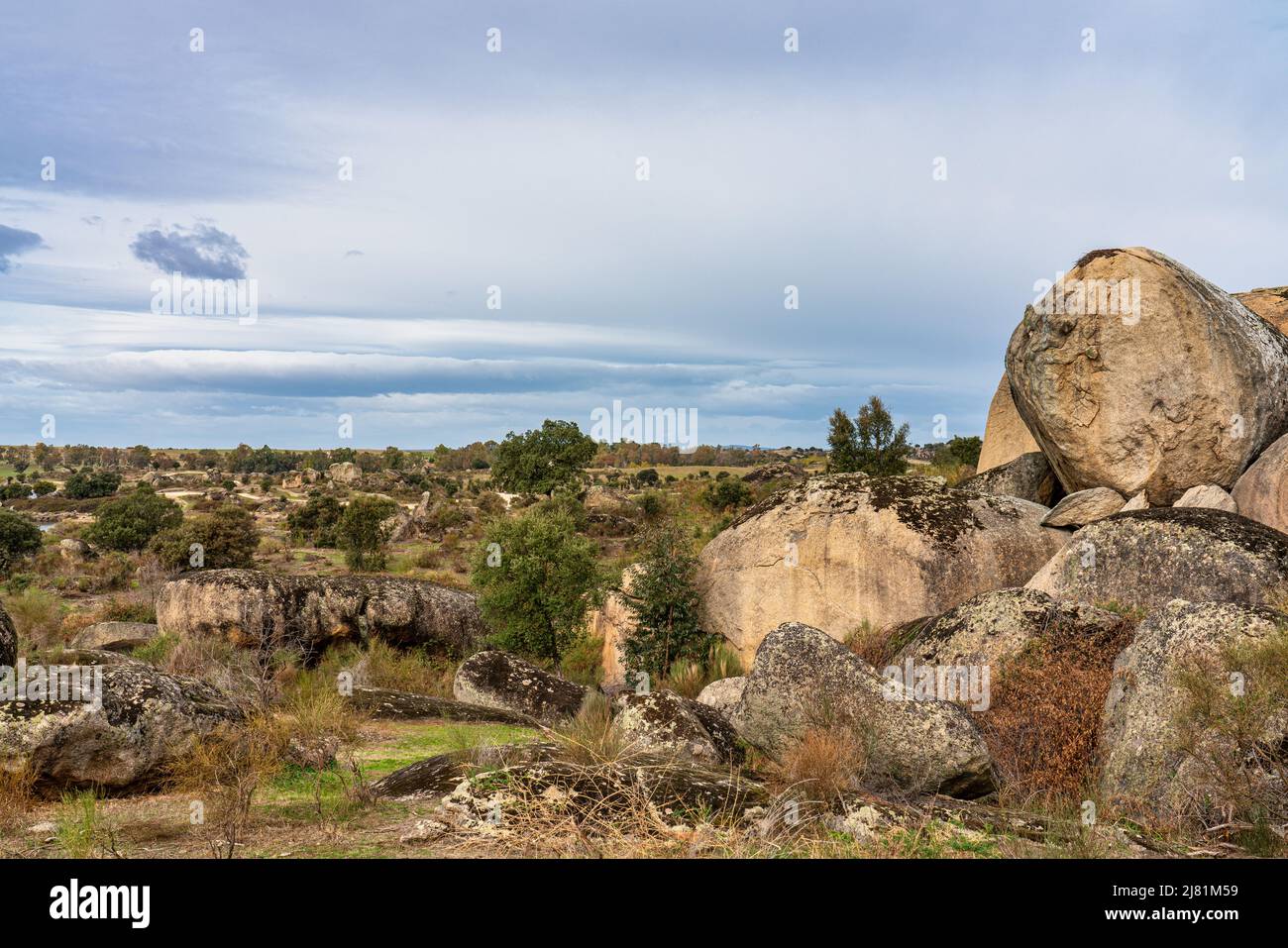 Los Barruecos Natural Monument, Malpartida de Caceres, Extremadura in ...