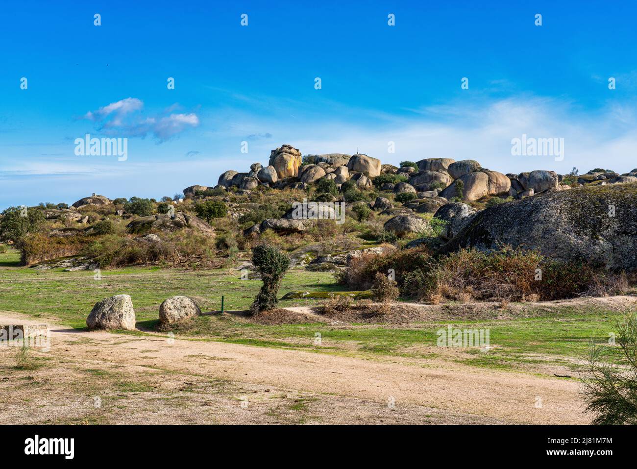 Los Barruecos Natural Monument, Malpartida de Caceres, Extremadura in ...