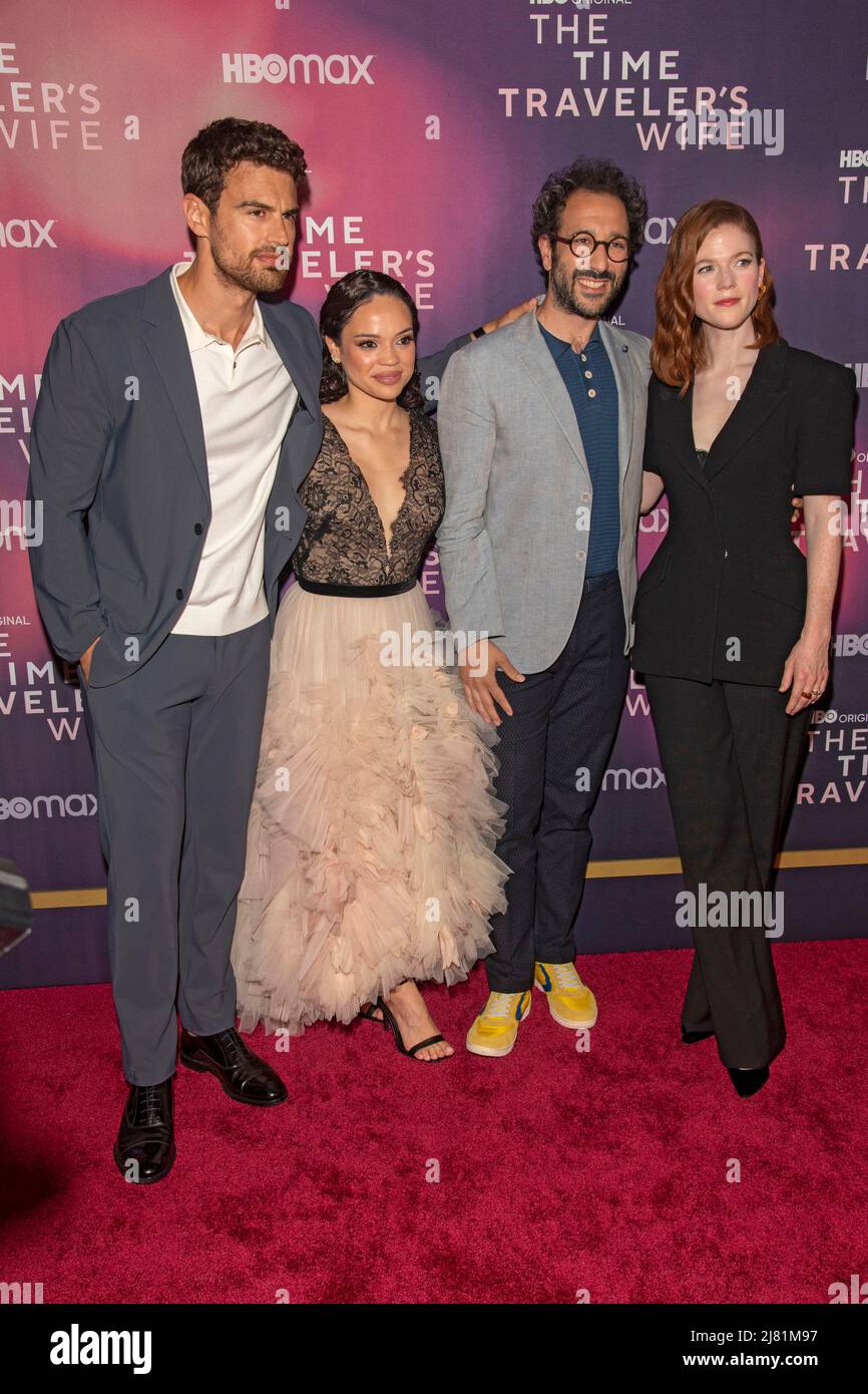 New York, United States. 11th May, 2022. (L-R) Theo James, Natasha ...