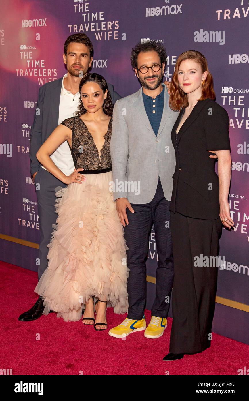 New York, United States. 11th May, 2022. (L-R) Theo James, Natasha ...