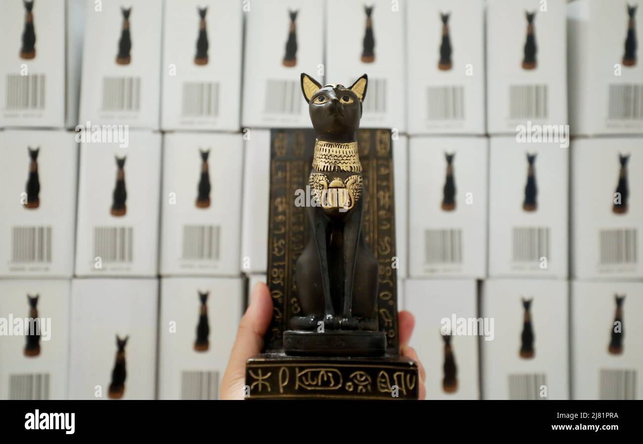 London, UK. 11th May, 2022. Photo taken on May 11, 2022 shows a replica ...