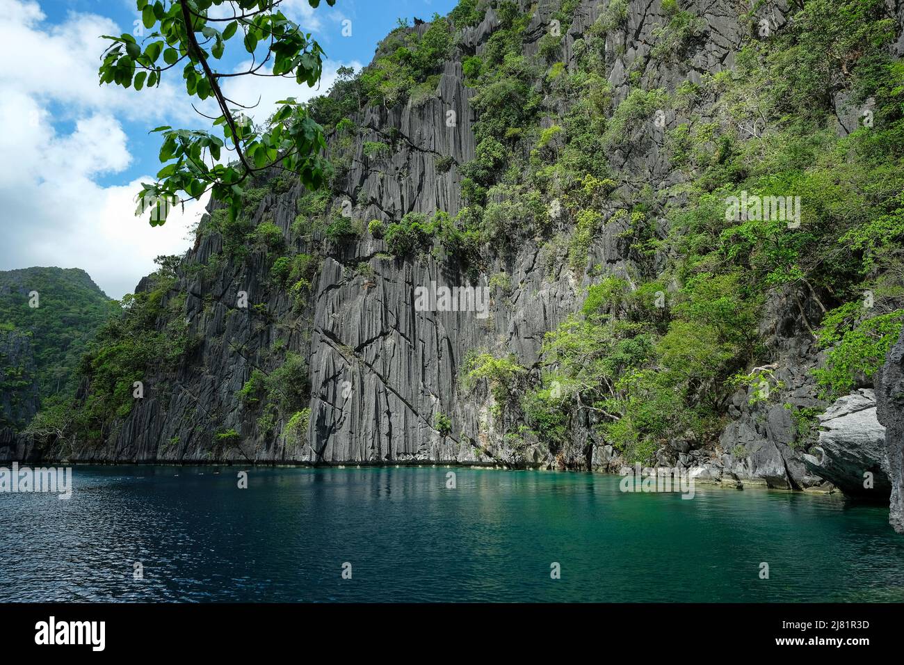 Views of the Kayangan lake in Coron, Palawan, Philippines Stock Photo ...
