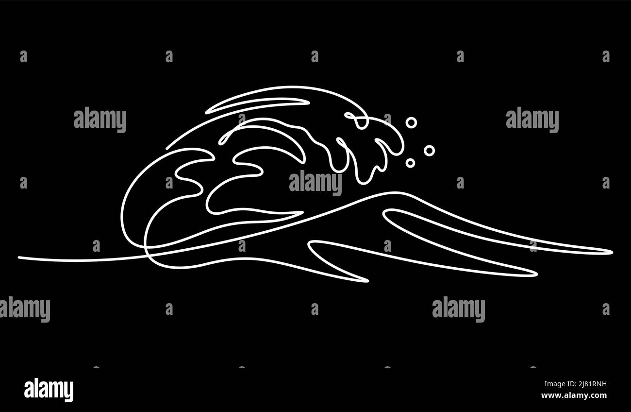 Ocean Waves Line Drawing 10,715 Wave Line Drawing Stock Photos,