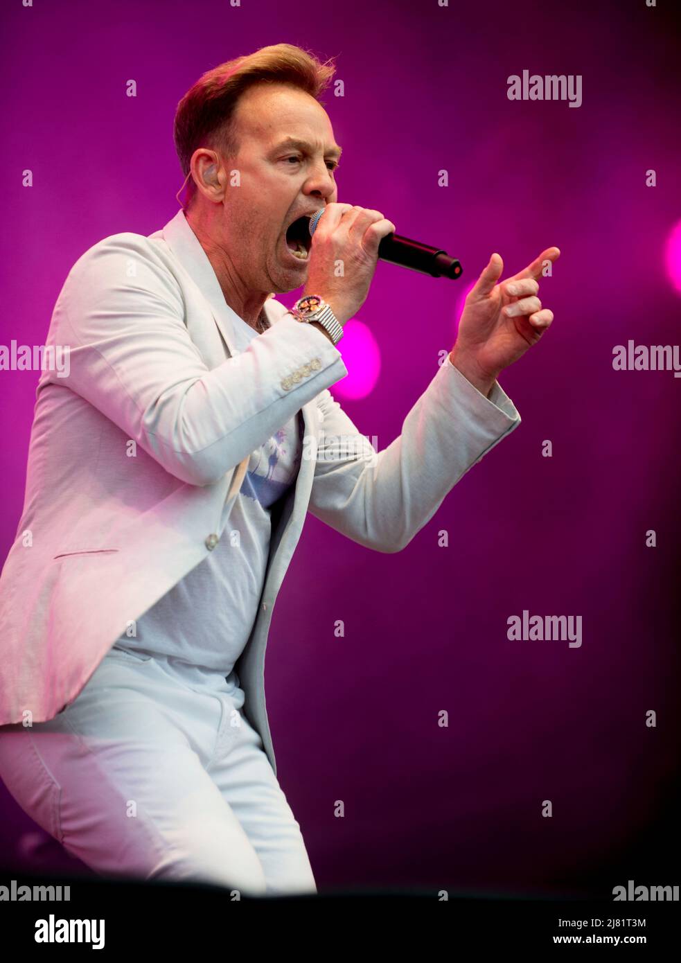 Jason Donovan at Rewind South Temple Island Meadows Henley-on-Thames ...