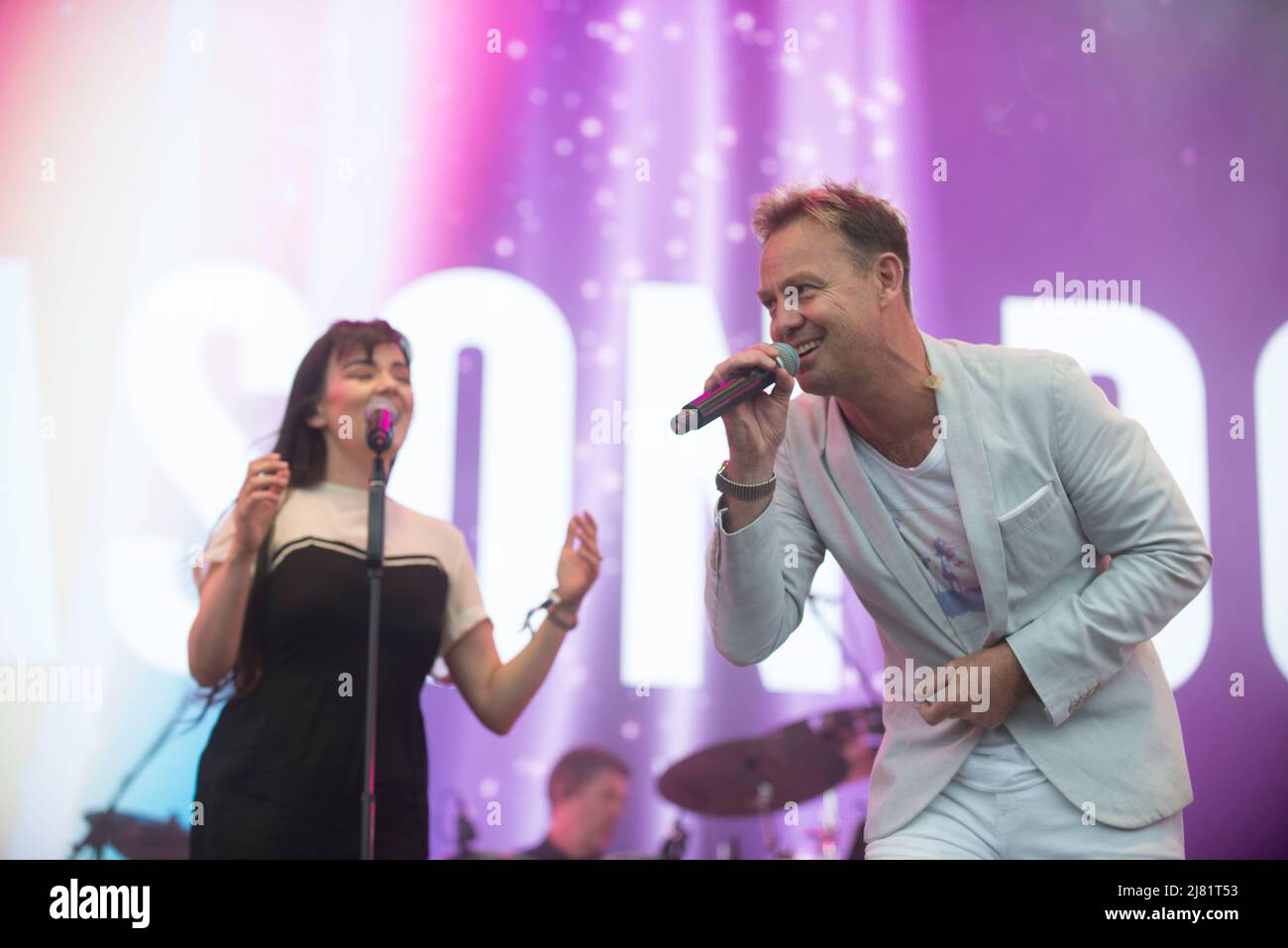 Jason Donovan at Rewind South Temple Island Meadows Henley-on-Thames ...