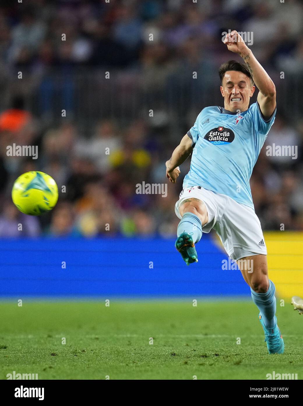 Barcelona, Spain. May 10, 2022, Franco Cervi of RC Celta during the La ...