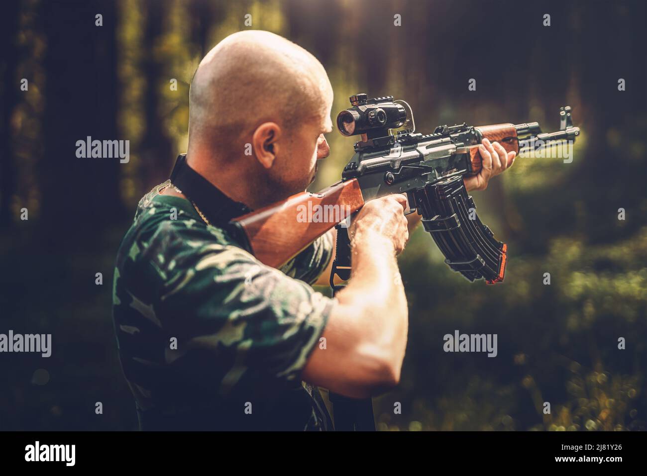 Outdoor airsoft field hi-res stock photography and images - Alamy