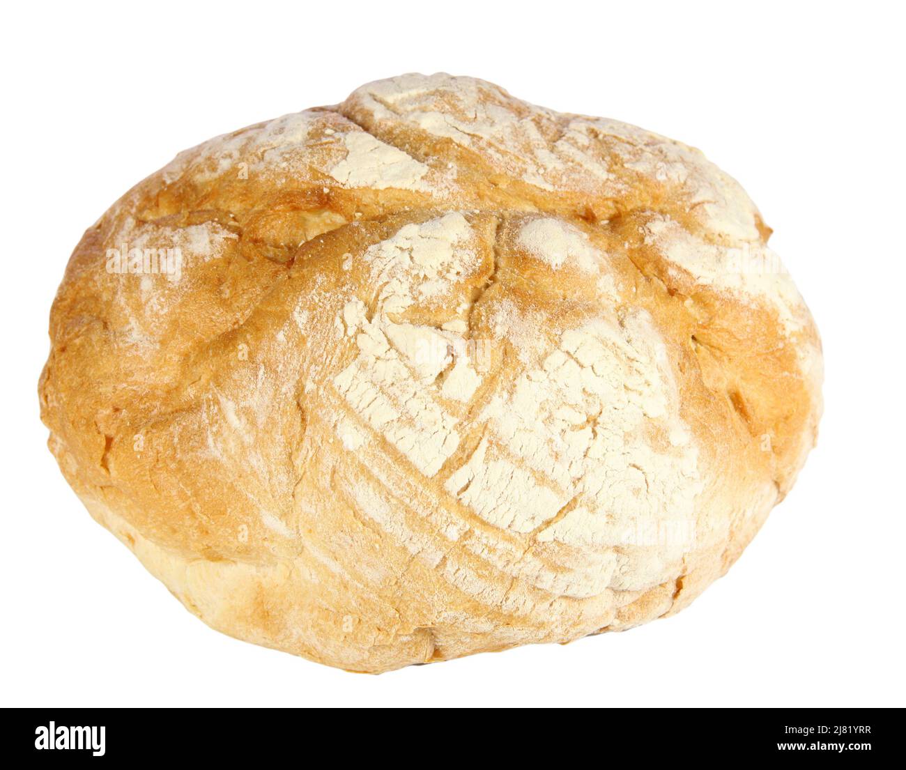 White and dark bread with sesame. Fresh bakery. Real bread on a white ...