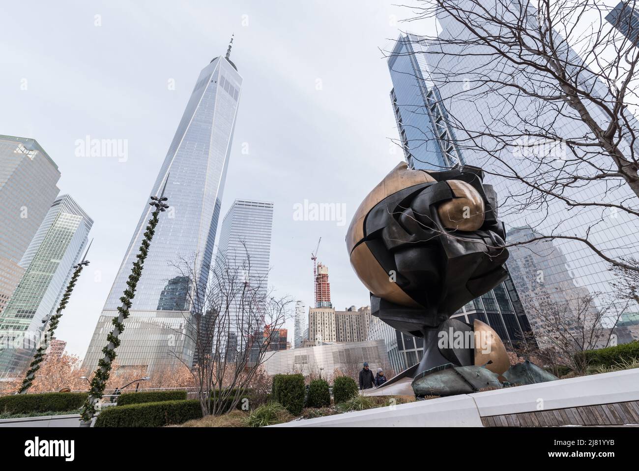 World trade center sphere hi-res stock photography and images - Alamy