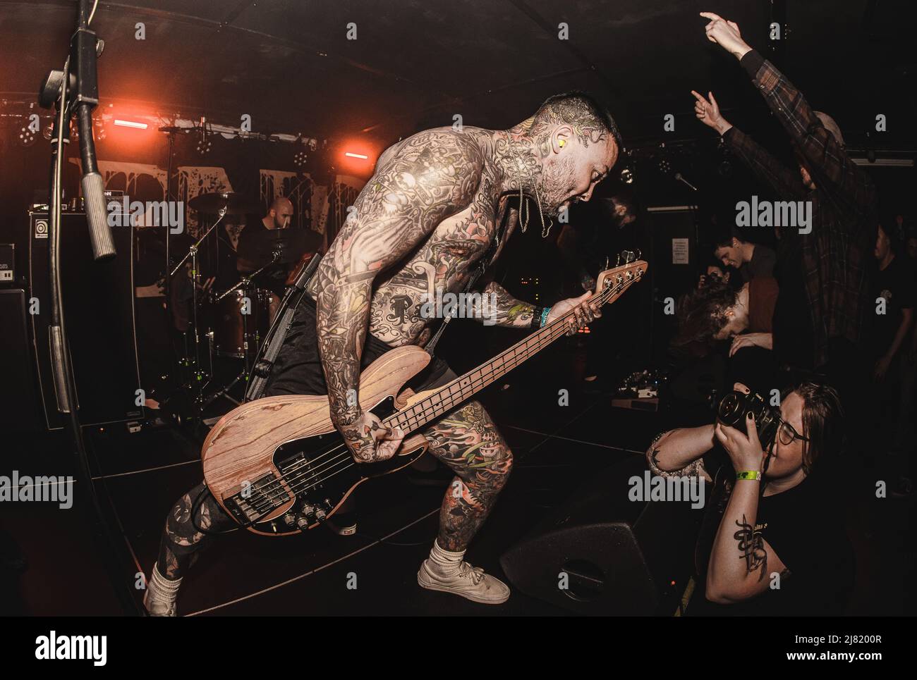 Copenhagen, Denmark. 10th, May 2022. The American hardcore band END performs a live concert at ...