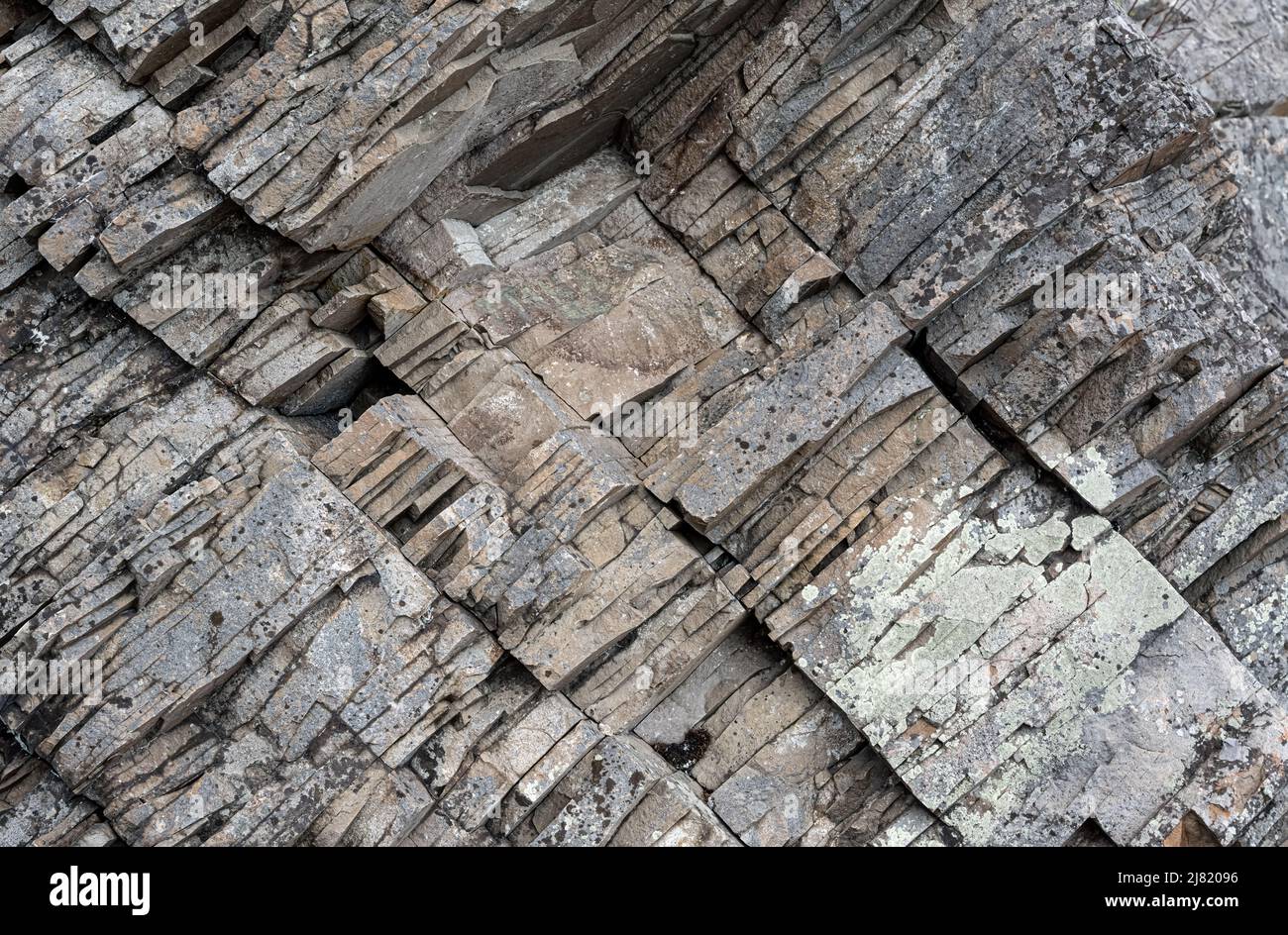 The rocks are colorful rock formations that have been deposited over ...