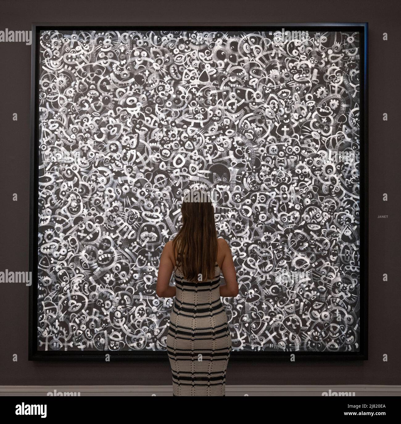 Sotheby’s, London, UK. 12 May 2022. Robbie Williams and creative ...