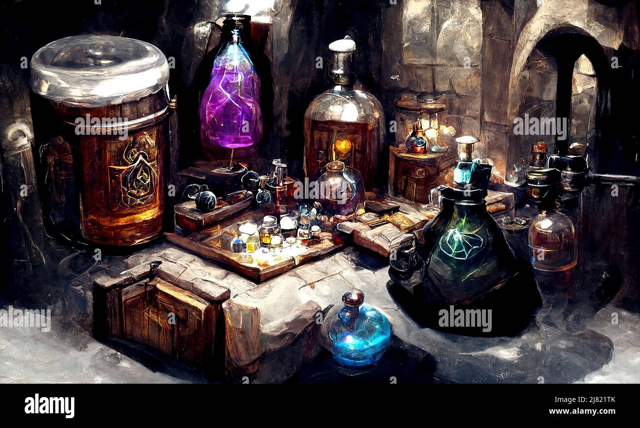 Medieval medicine jar hi-res stock photography and images - Alamy