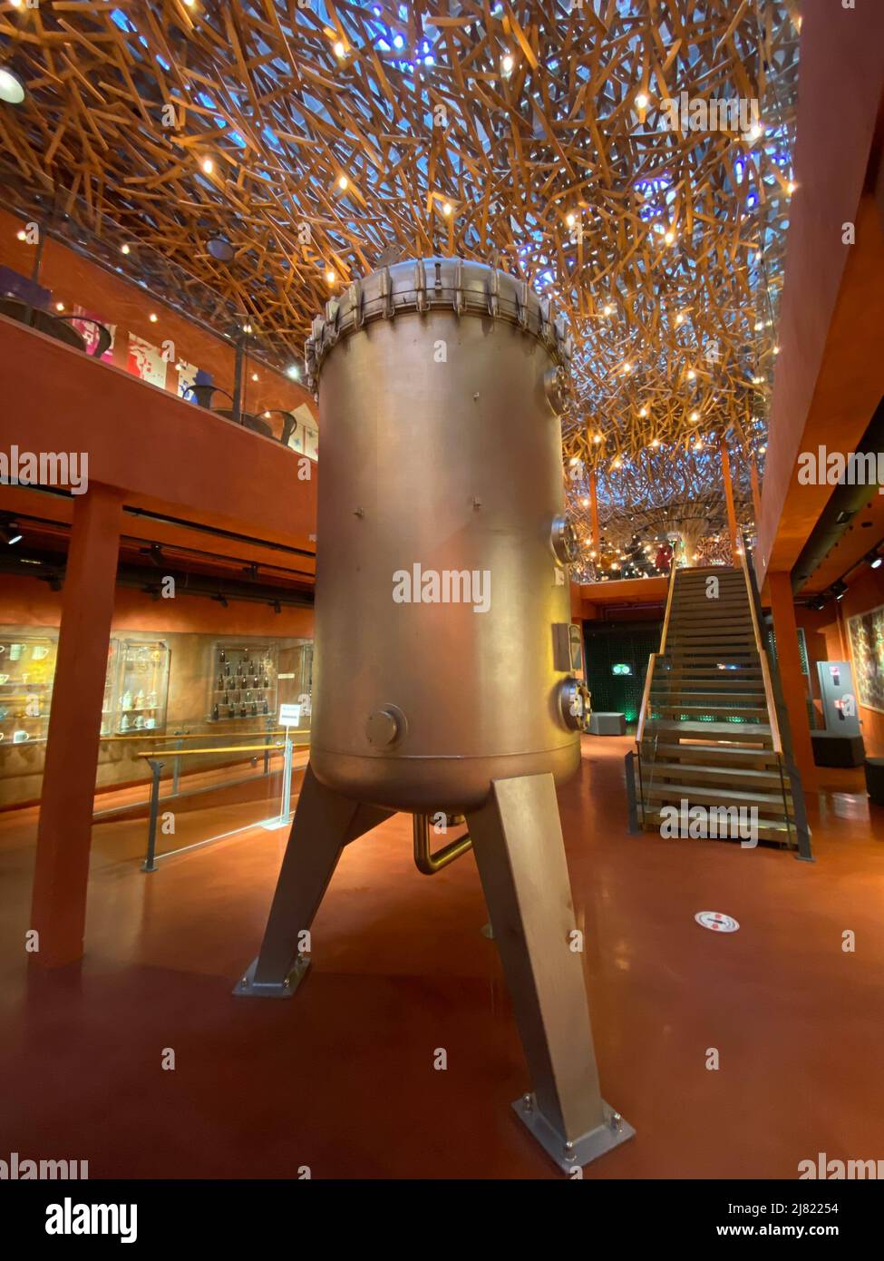 Kettles for brewing beer in an old brewery Stock Photo - Alamy