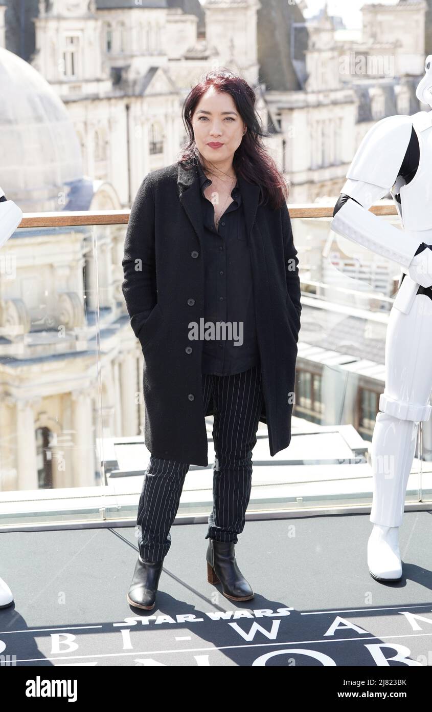 Director Deborah Chow at a photo call ahead of the release of Disney+ ...