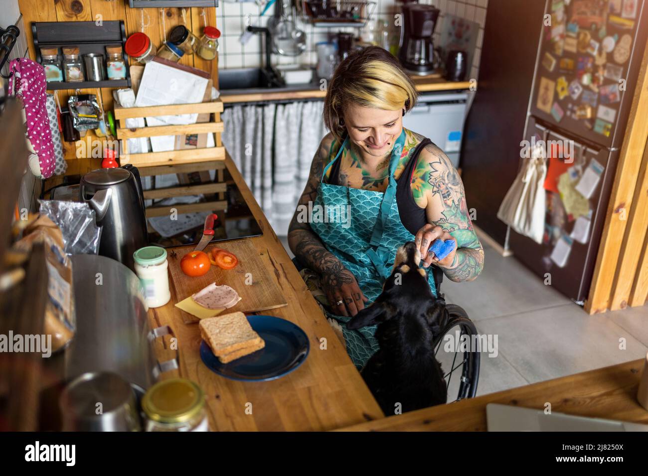 Wheelchair food hi-res stock photography and images - Alamy