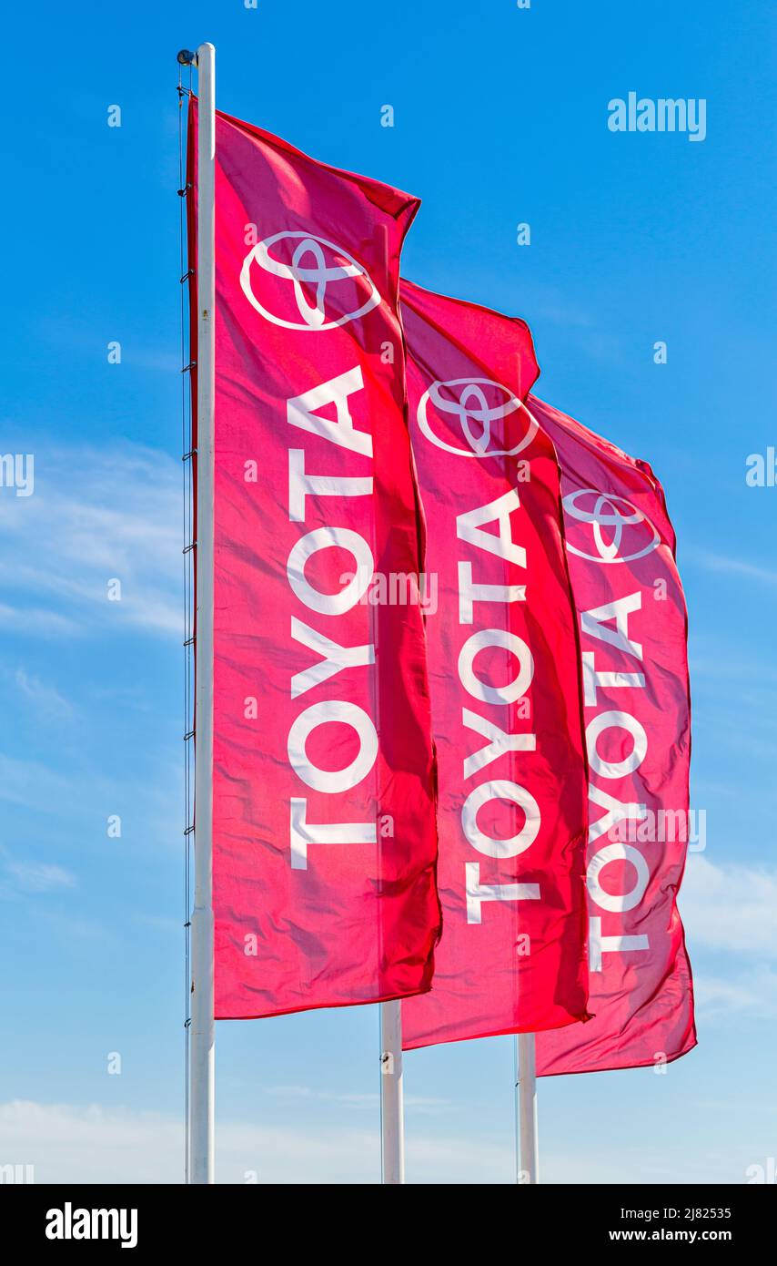 Toyota signboard hi-res stock photography and images - Alamy
