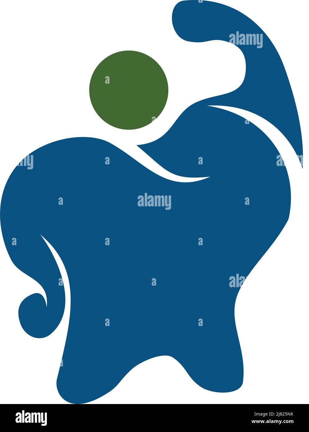 Dental Dentist Tooth Dental Strong Logo Icon Illustration Brand ...