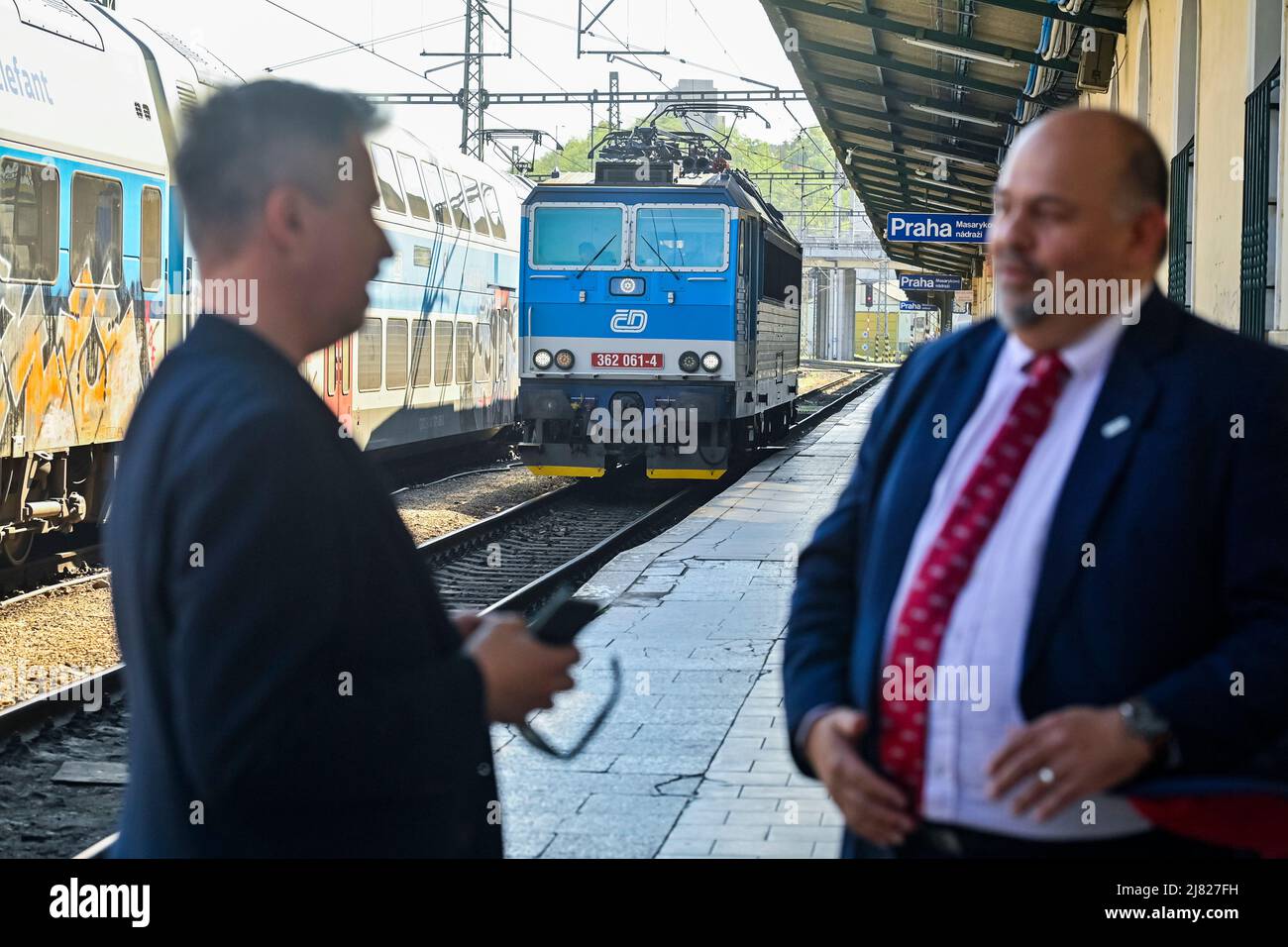 Prague, Czech Republic. 12th May, 2022. Launch of first locomotive of ...