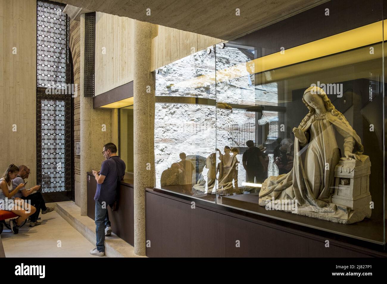 France. Paris (75) 5th district. Cluny museum, national museum of the ...