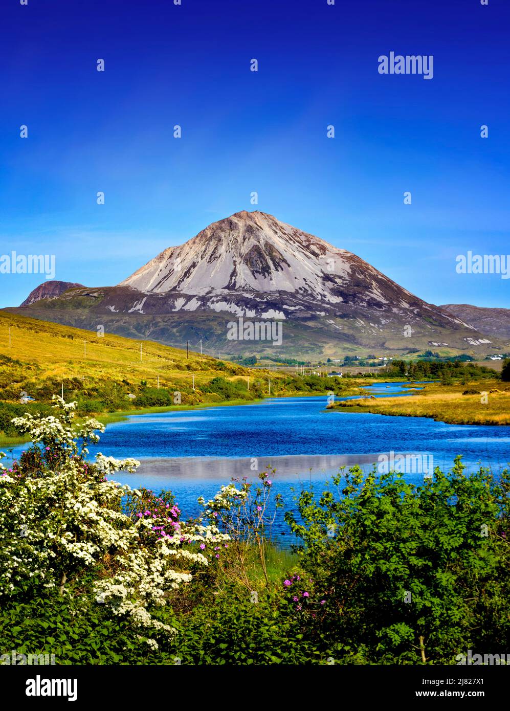 Mount Errigal, County Donegal, Ireland Stock Photo - Alamy