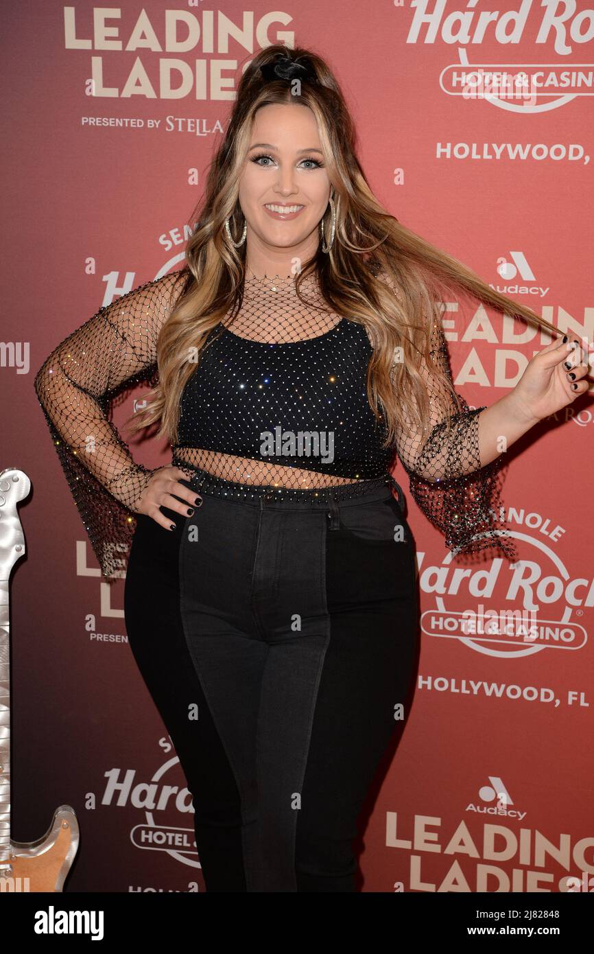 Hollywood FL, USA. 11th May, 2022. Priscilla Block poses on the carpet ...