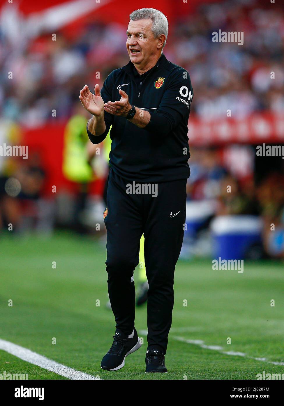 Sevilla, Spain. 11th May, 2022. RCD Mallorca head coach Javier Aguirre ...