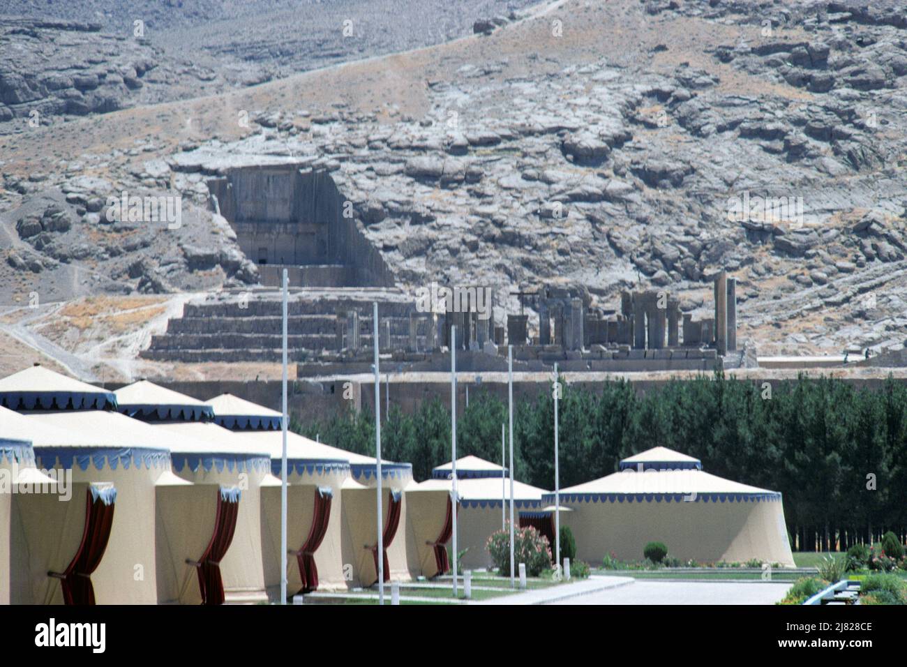 Iran persepolis persepolis tents hi-res stock photography and images ...