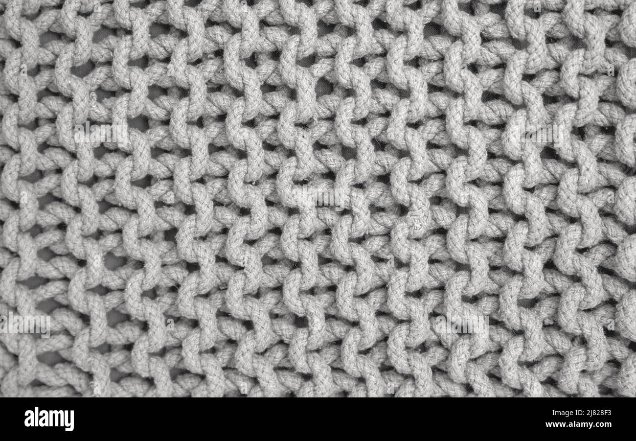 super chunky knitted background. Knitted structure Stock Photo - Alamy