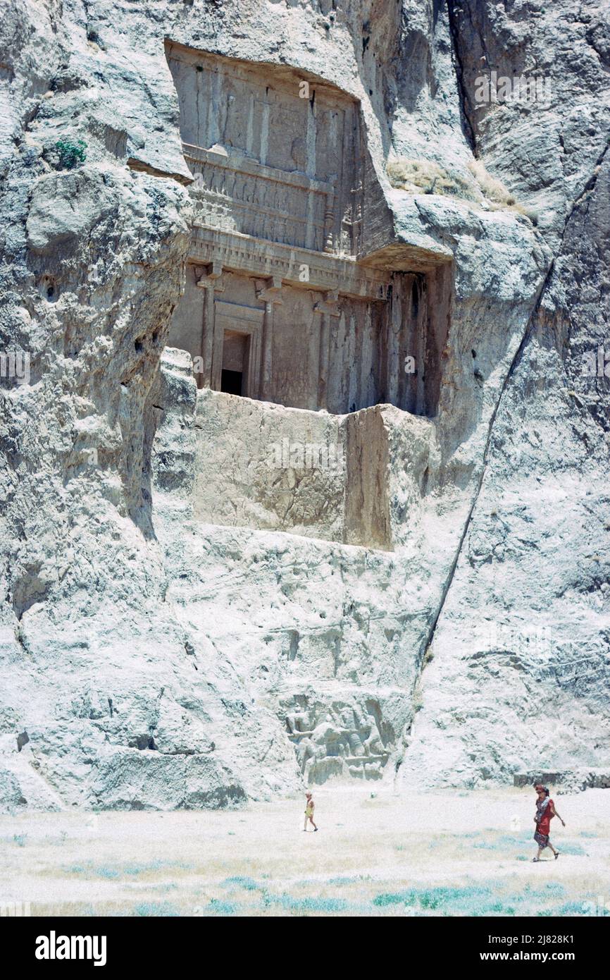 Necropolis of Naqsh-e Rustam, the final resting place of four ...