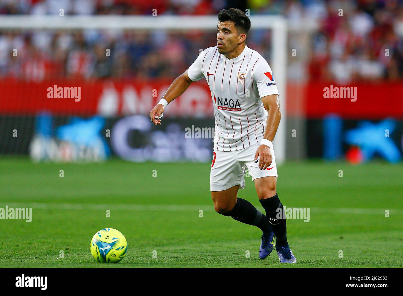 Marcos Acuna of Sevilla FC during the La Liga match between Sevilla FC ...