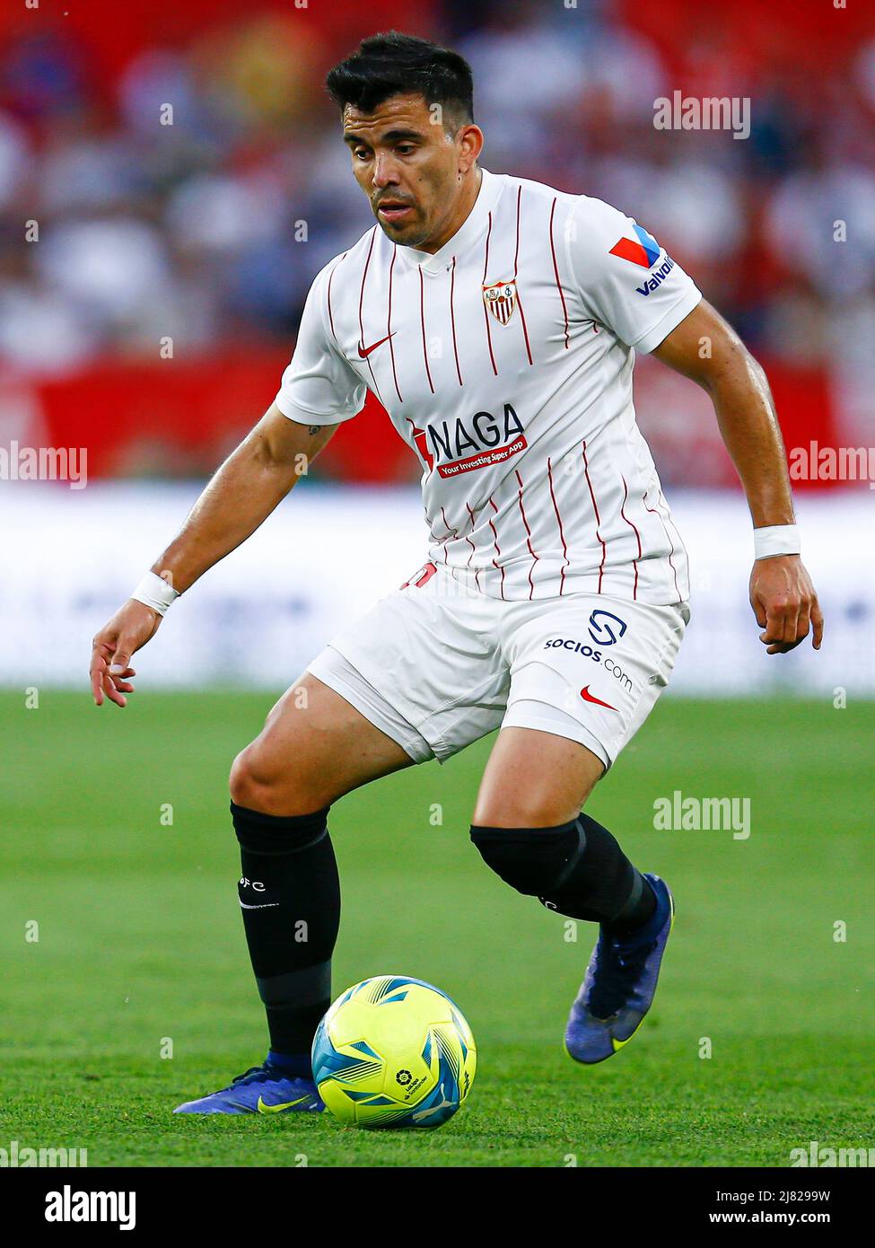Marcos Acuna of Sevilla FC during the La Liga match between Sevilla FC ...