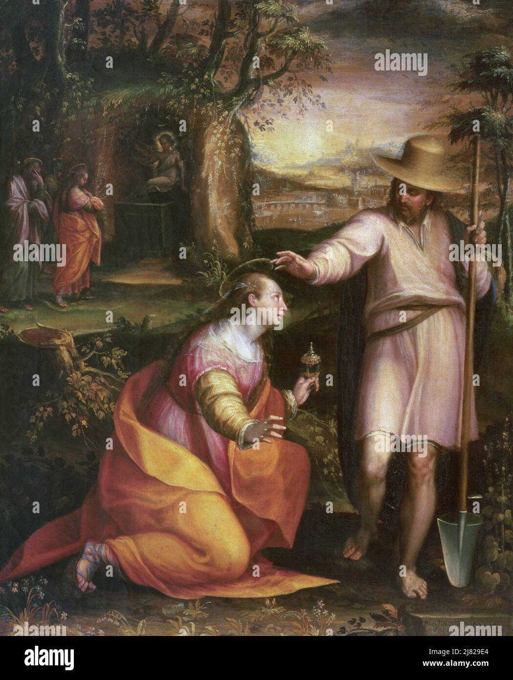 The Temptation of St. Anthony of Egypt by Ryckaert, David III (1612-61 ...