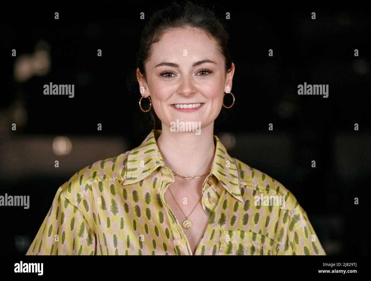 Berlin, Germany. 12th May, 2022. Lea van Acken, actress, at a photo ...