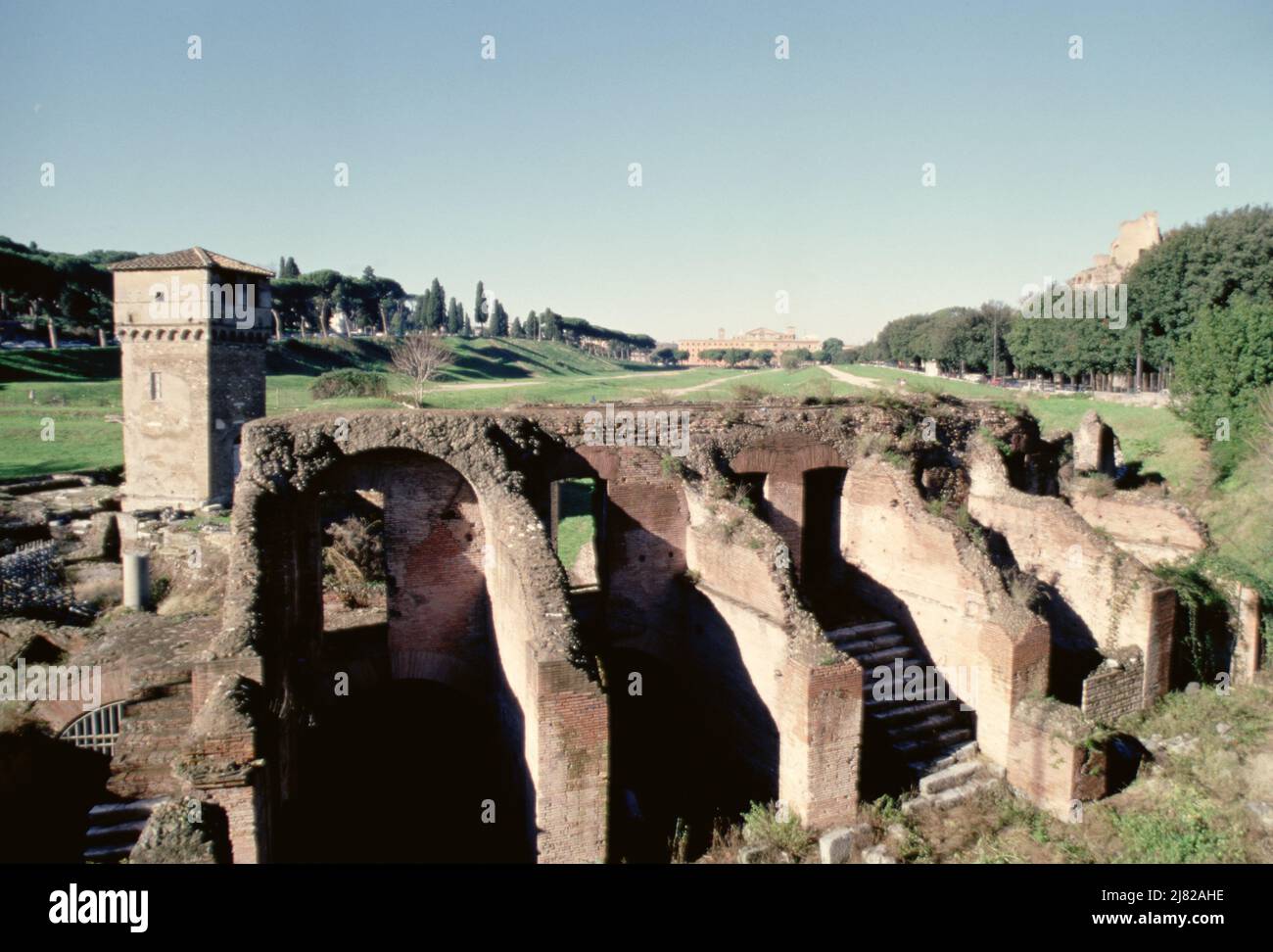 View of the stadium, Roman (photo) by Roman; Circus Maximus, Rome ...