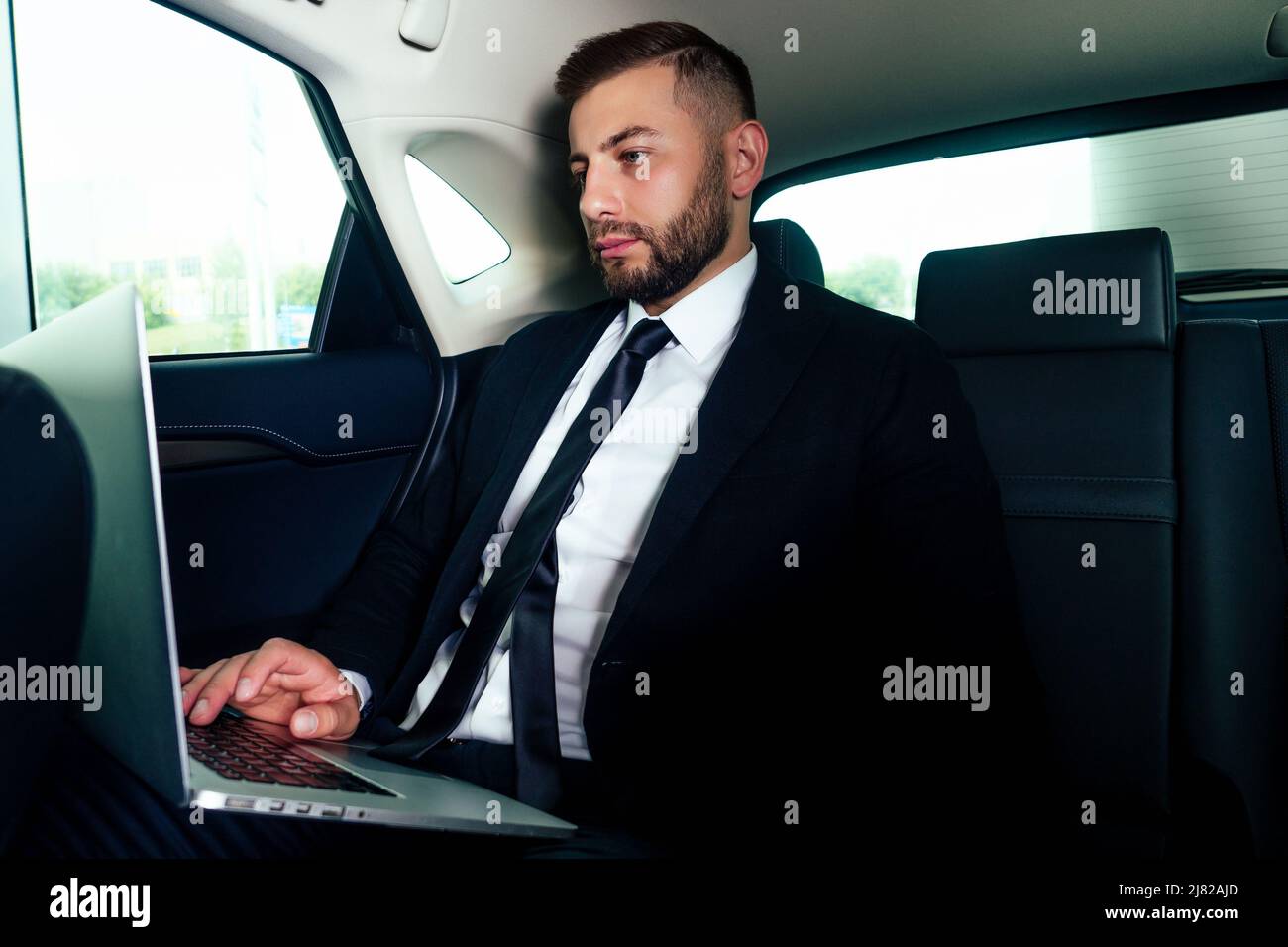 Man men male interior inside car vehicle hi-res stock photography and ...