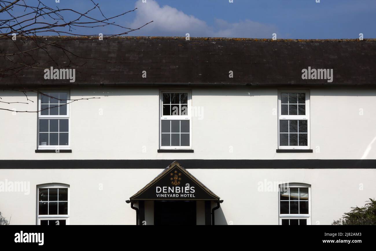 Denbies Wine Estate Denbies Vineyard Hotel Dorking Surrey England Stock ...
