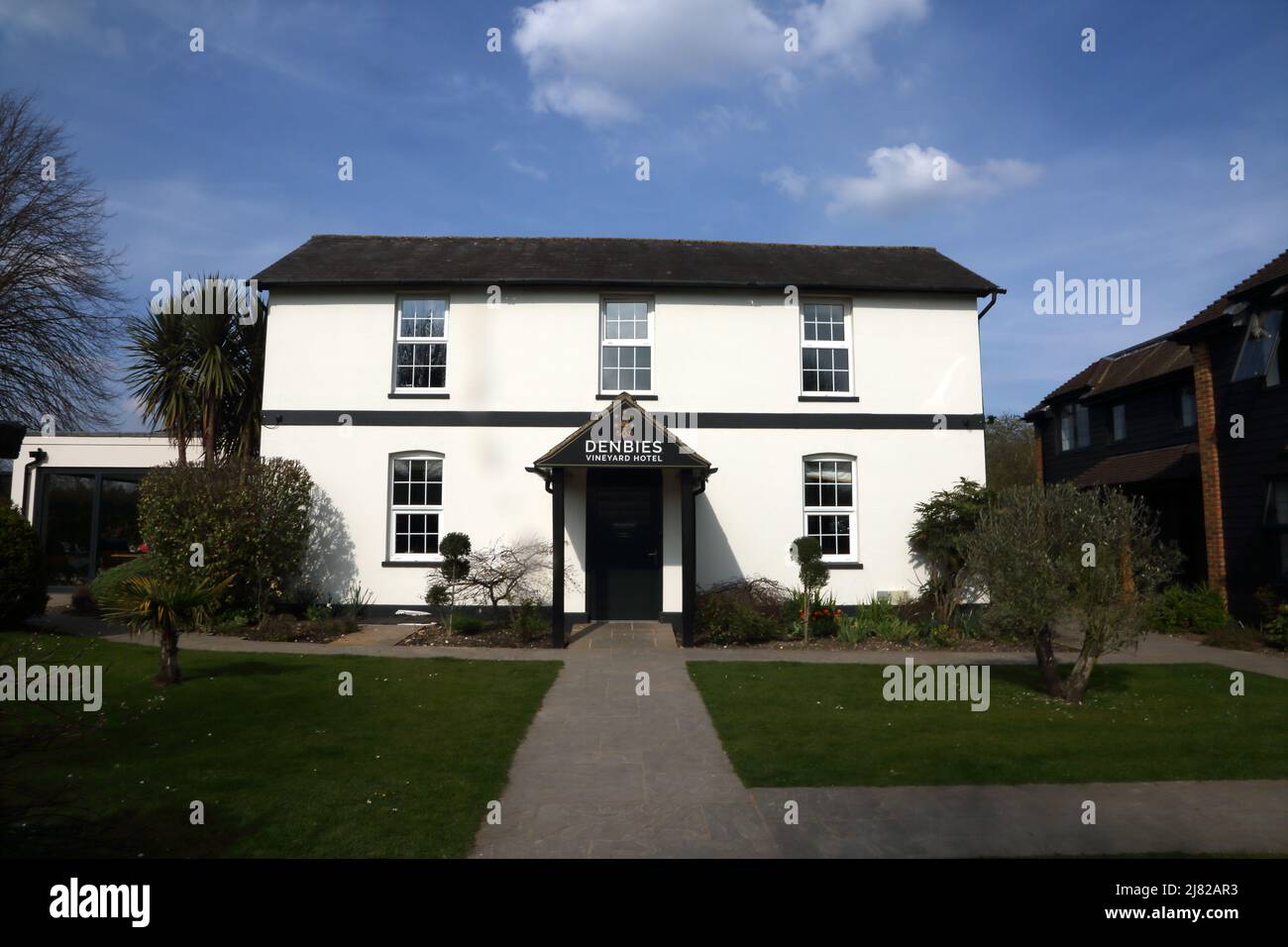 Denbies Wine Estate Denbies Vineyard Hotel Dorking Surrey England Stock ...