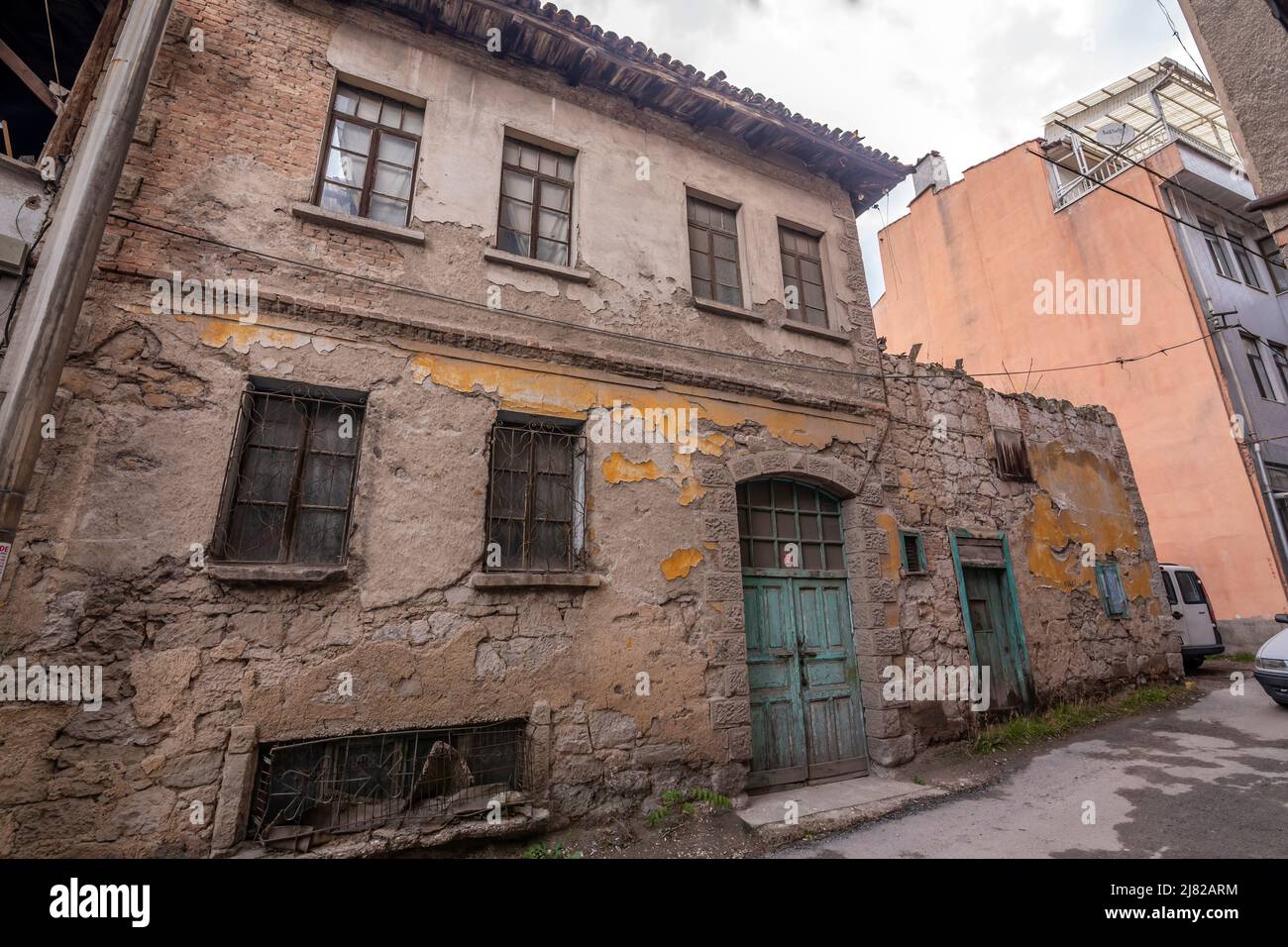 Kütahya houses, which are examples of 19th century civil architecture ...