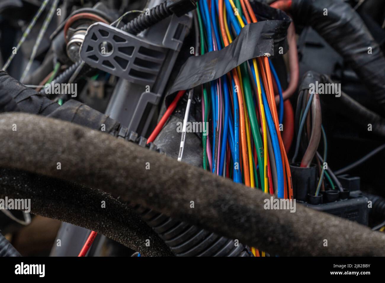 Cable wreck hi-res stock photography and images - Alamy