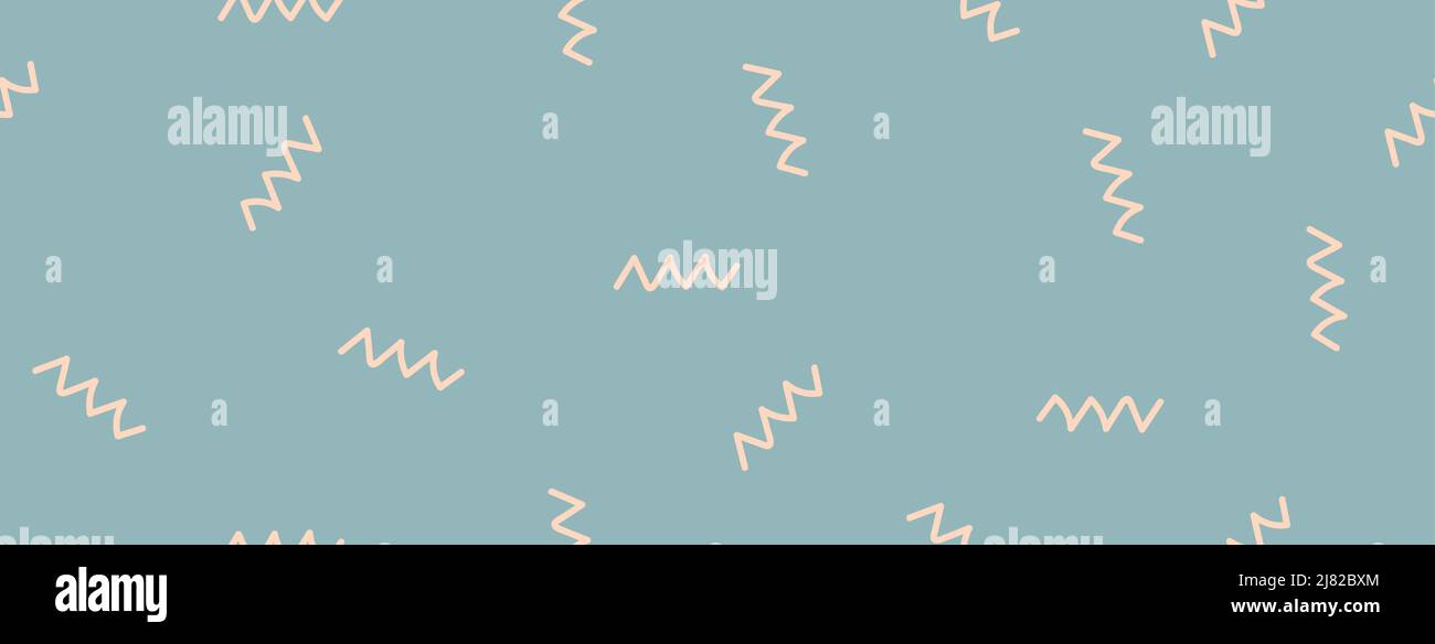 Seamless pattern with broken line for textiles, texture and simple ...