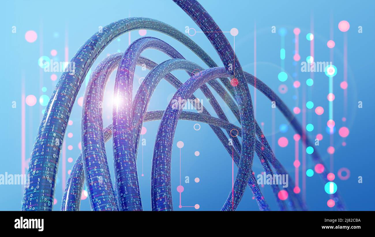 Internet space of open data. Global digital flows and structural cyber ...