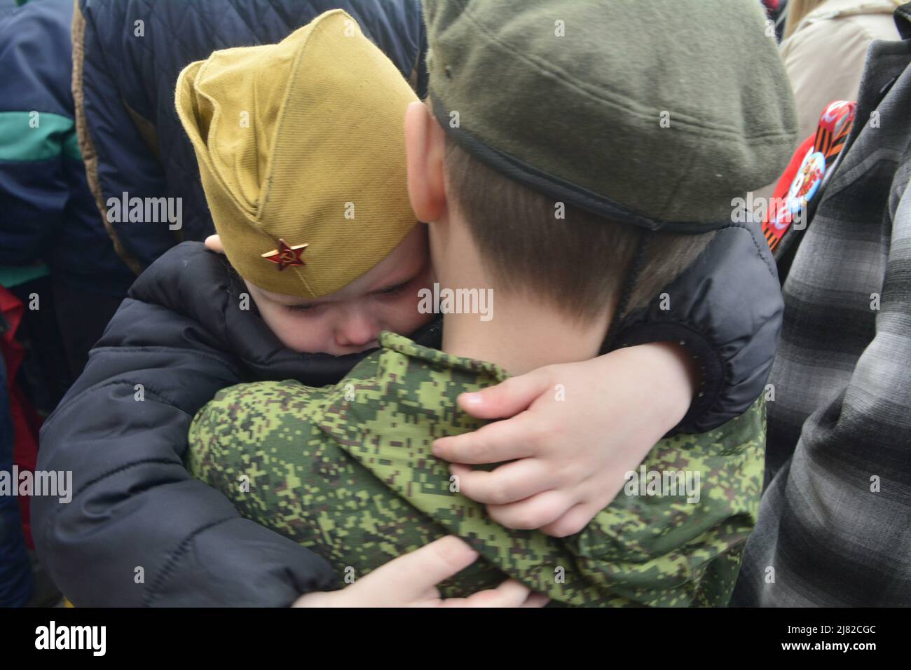 Commemorative events on the eve of Victory Day on May 8, 2022.Alexander ...