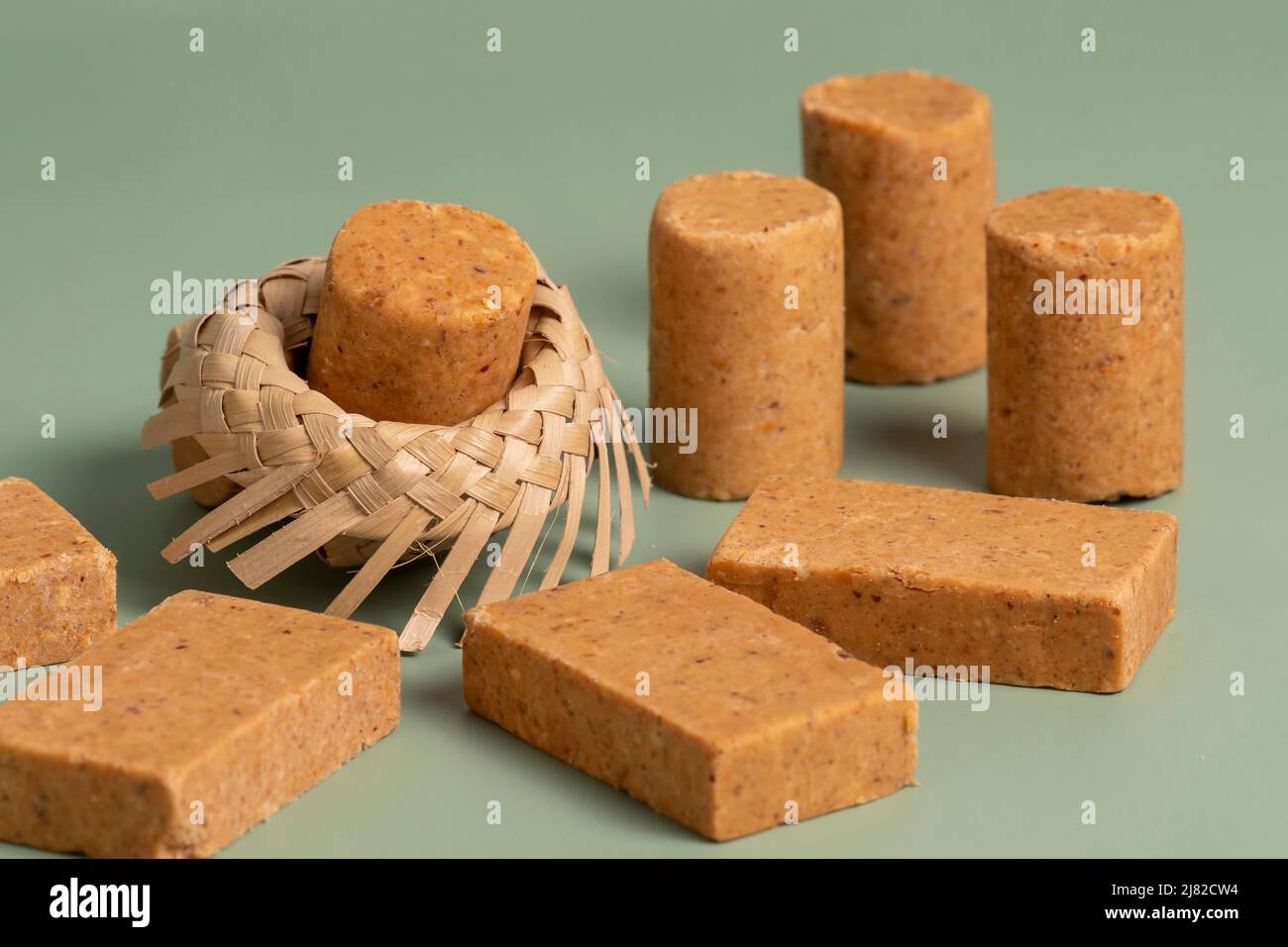 Pacoca - pressed peanut candy consumed at the June party in Brazil ...