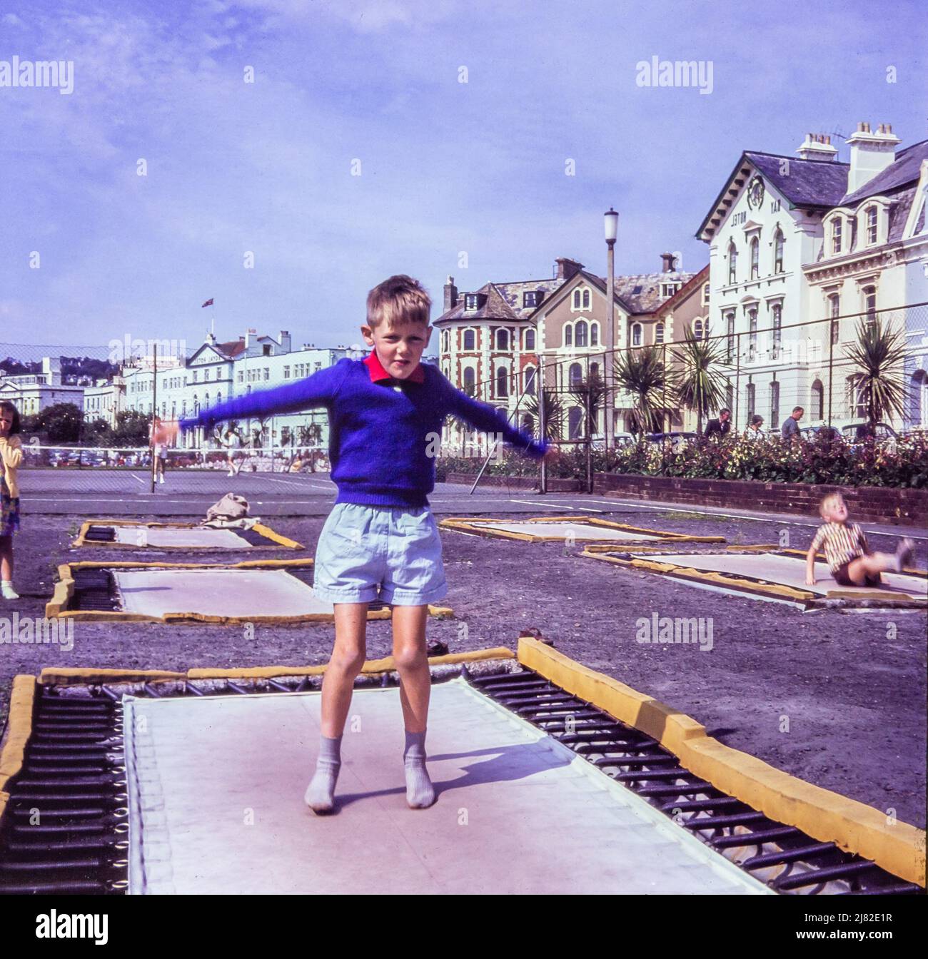 1960s trampoline hi-res stock photography and images - Alamy