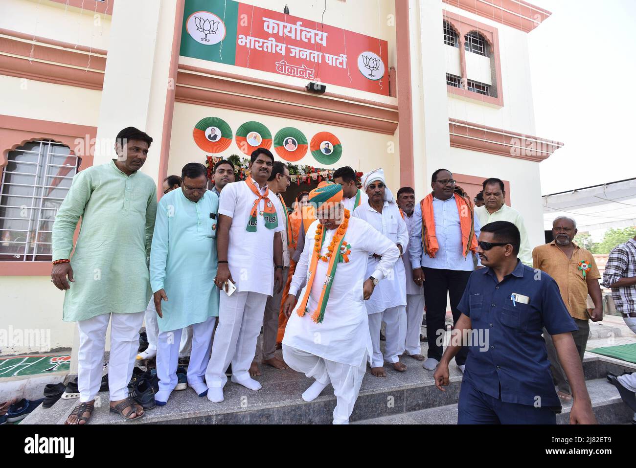 BIKANER, RAJASTHAN, India. 11th May, 2022. Minister of State for ...