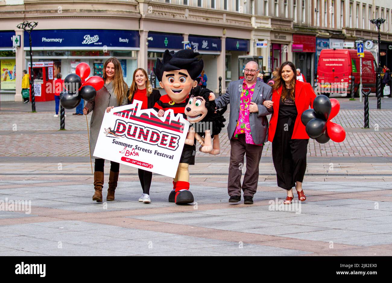 Dundee, Tayside, Scotland, Dundee News, UK. 12th May, 2022. Beano`s ...
