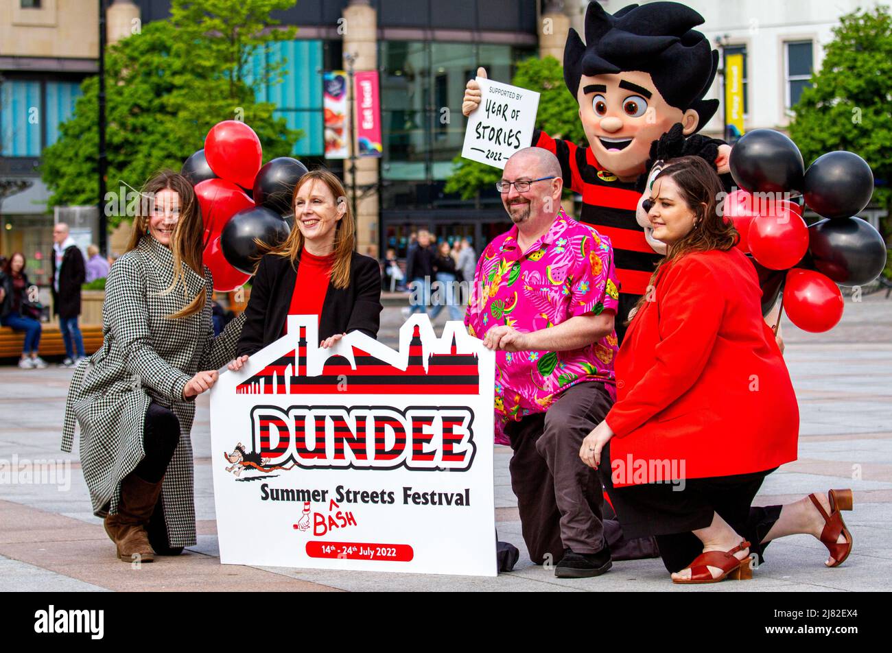 Dundee, Tayside, Scotland, Dundee News, UK. 12th May, 2022. Beano`s ...