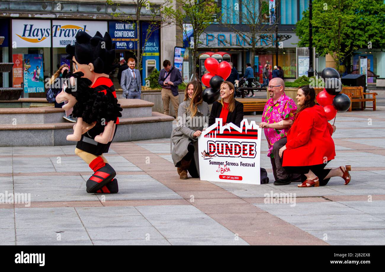 Dundee, Tayside, Scotland, Dundee News, UK. 12th May, 2022. Beano`s ...