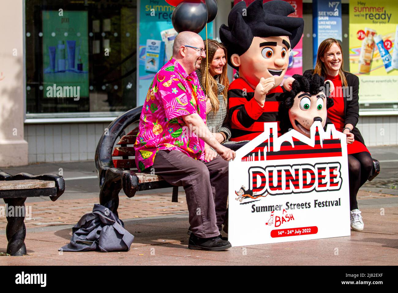 Dundee, Tayside, Scotland, Dundee News, UK. 12th May, 2022. Beano`s ...